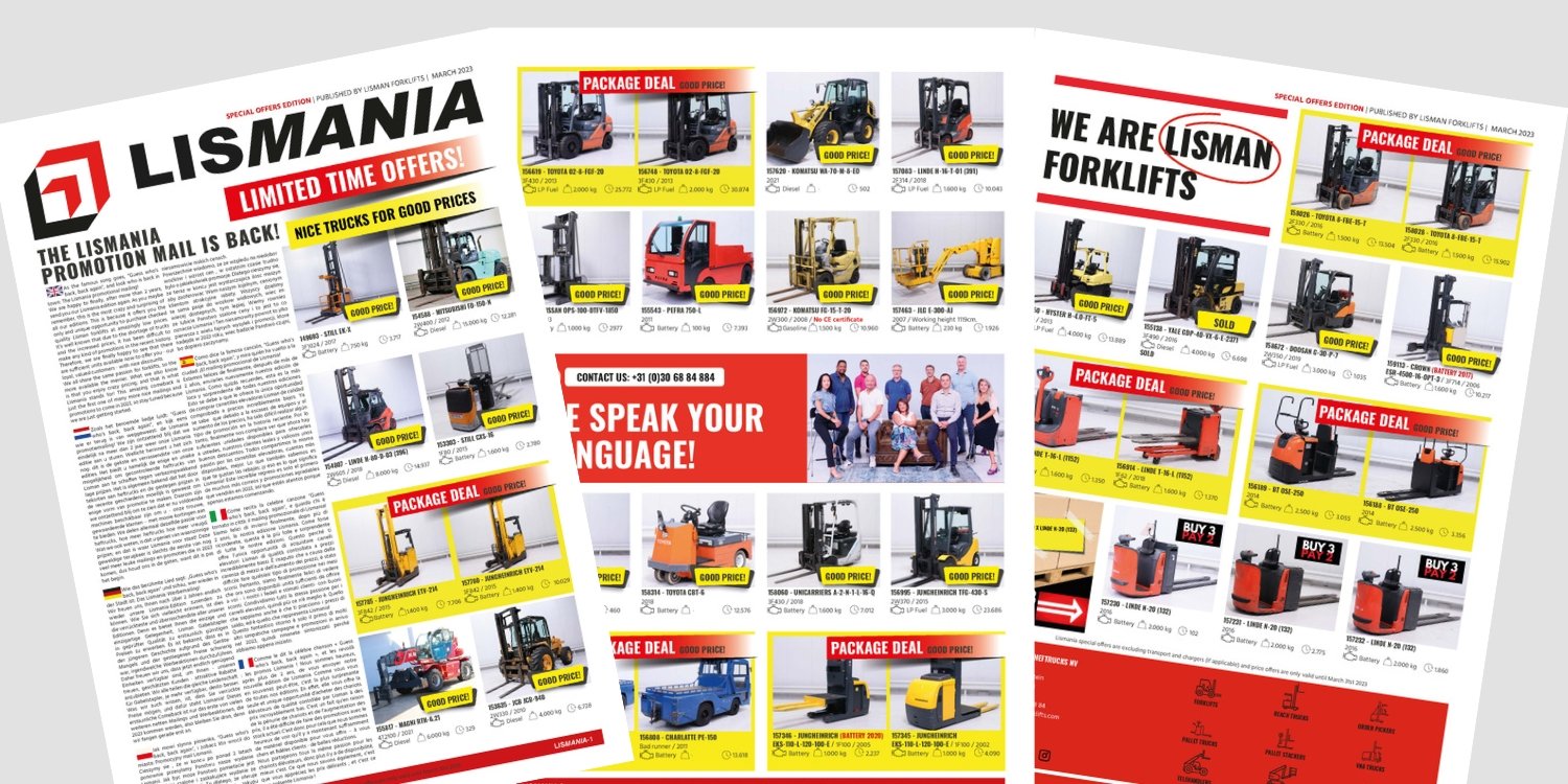 Lismania | Lisman Forklifts