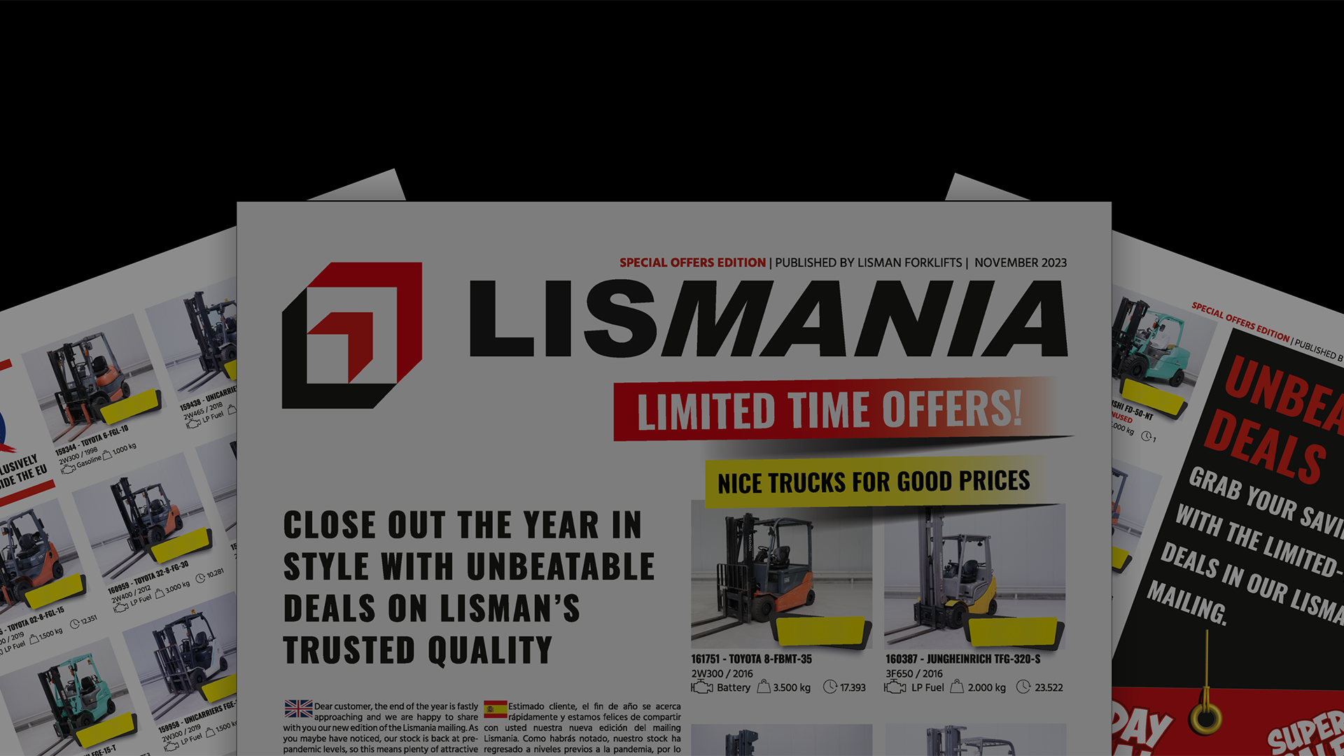 Lismania | Lisman Forklifts
